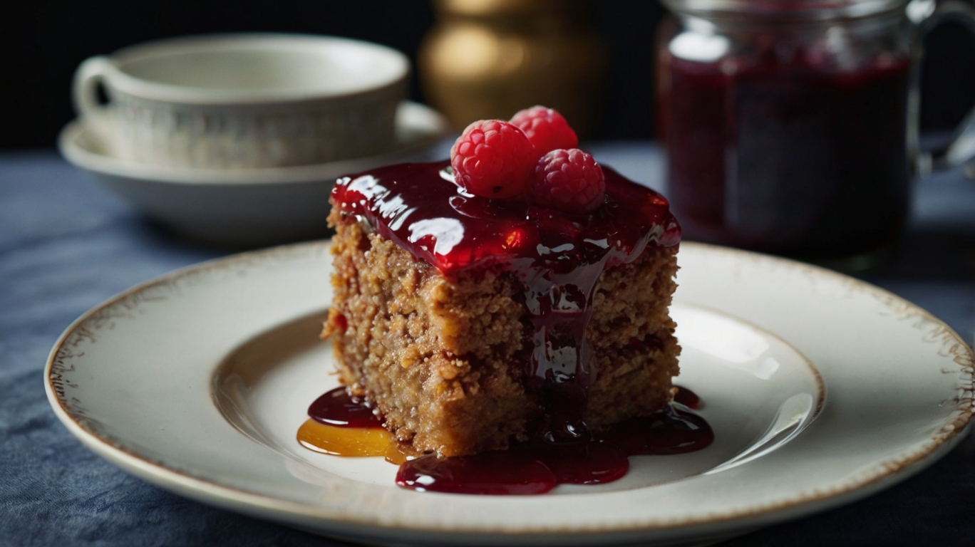 What is a Jam Cake Made Of?