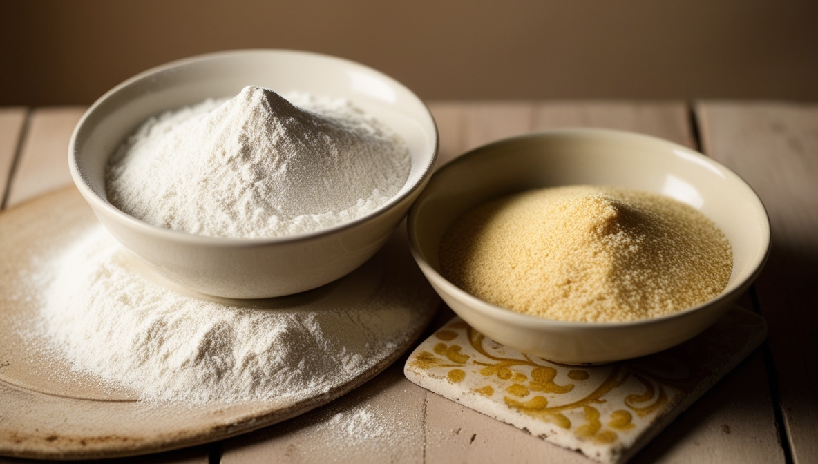 What is the difference between flour and semolina | To Get Recipes